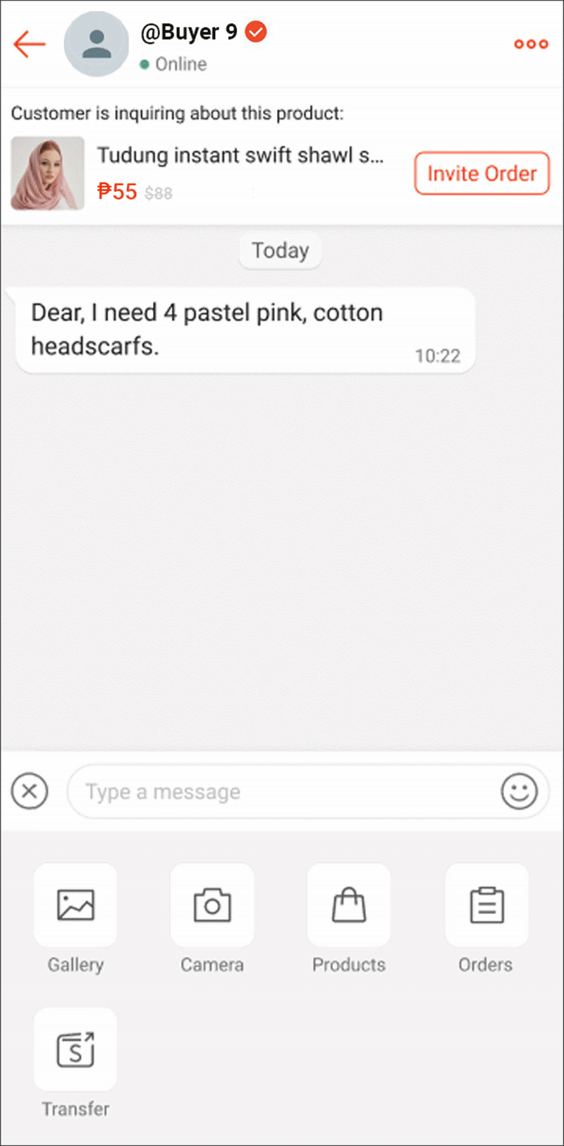 [New] Seller Chat improvements: Buyer Interest tags, Order Invitation ...